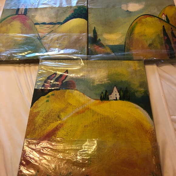 janet weed beaver | Wall Decor | Janet Weed Beaver Tuscan Trio Wall ...